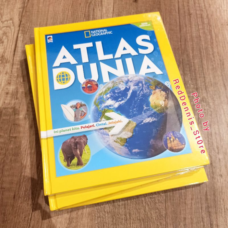 Jual National Geographic Atlas Dunia - National Geographic | Shopee ...