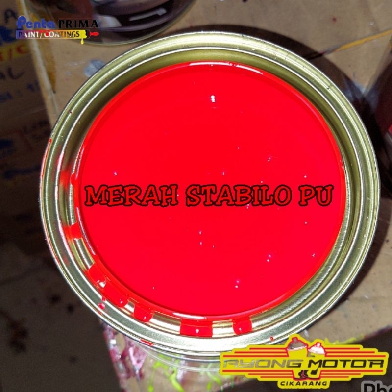 Jual Cat Penta PU/Cat Duco PU 34045 Pentarecent Light Red (Stabilo ...