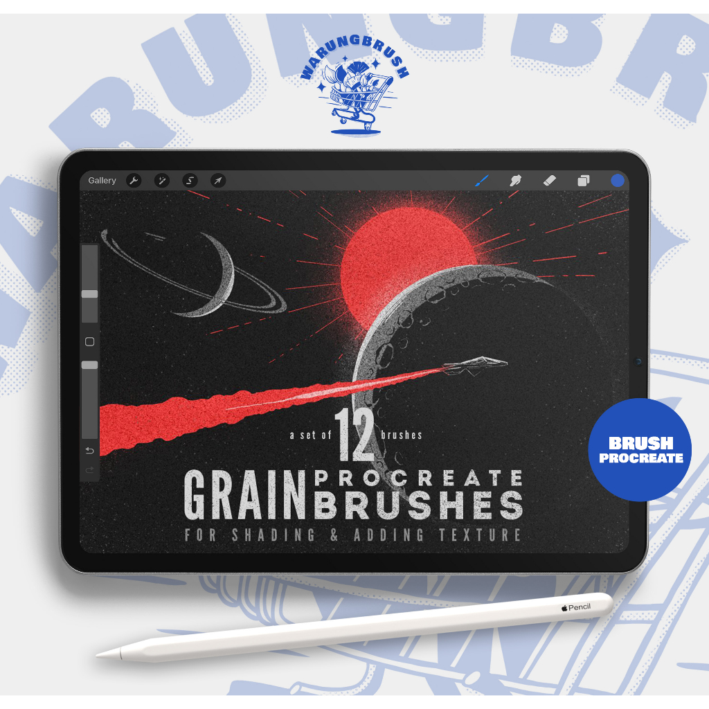 Jual Procreate Grain Brushes BP00191 | Shopee Indonesia