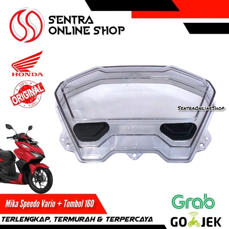 Jual Mika kaca speedo speedometer vario160 vario 160 original | Shopee ...