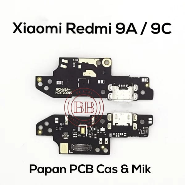 Jual Papan PCB Konektor Cas & Mic Xiaomi Redmi 9A / 9C - Charger ...