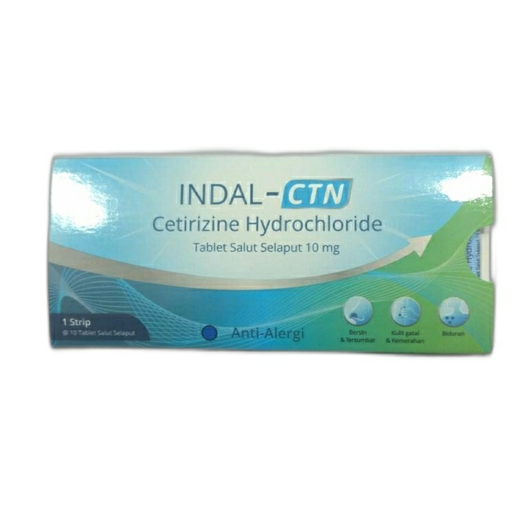 Jual banda aceh Indal CTN Strip isi 10 Tablet - Obat Alergi | Shopee ...