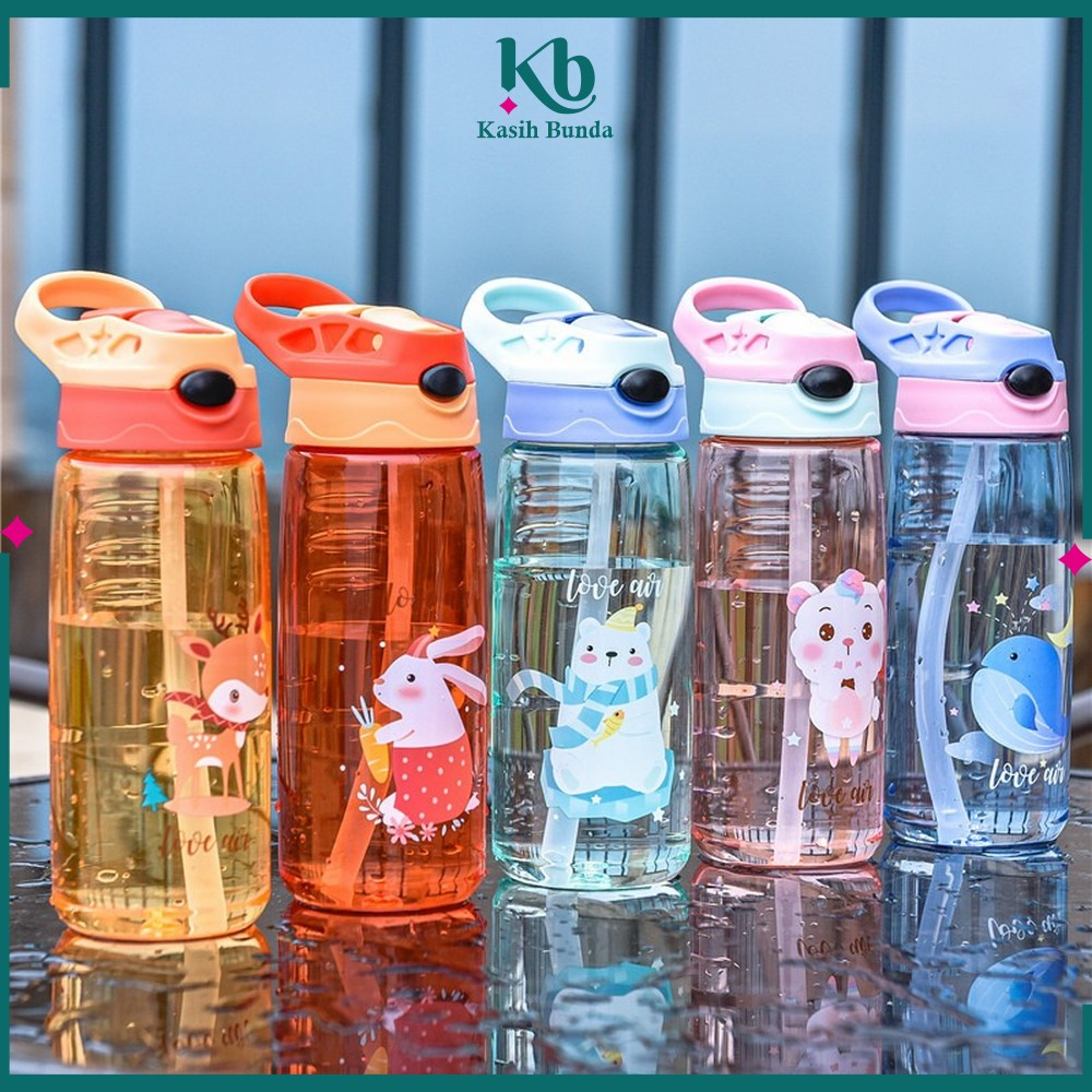 Jual Botol Air Minum 550ML Food Grade Motif Karakter / Botol Minum Anak ...