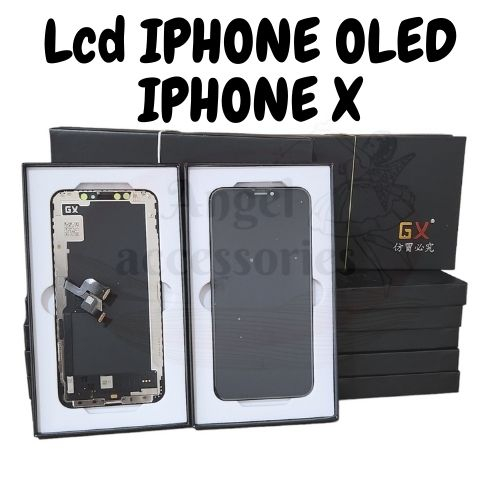 Jual LCD LAYAR DISPLAY OLED IPHONE X GX | Shopee Indonesia