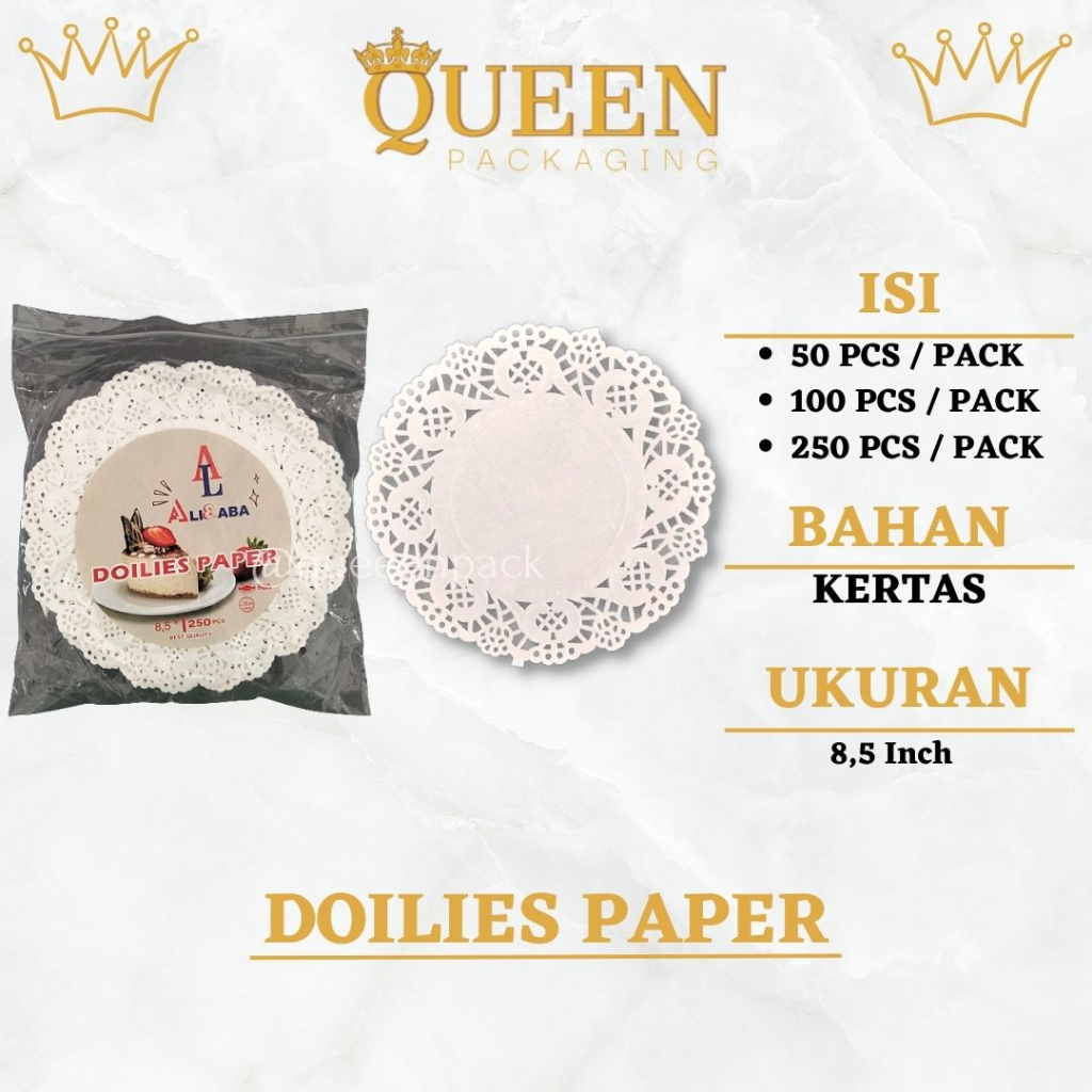 Jual Doiles Paper | Kertas Doiles Putih | Kertas Renda | Kertas Alas ...