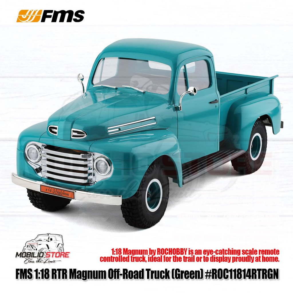 Jual FMS MAGNUM Off-Road Truck 1:18 RTR #ROC11814RTRGN RC Crawler Car ...