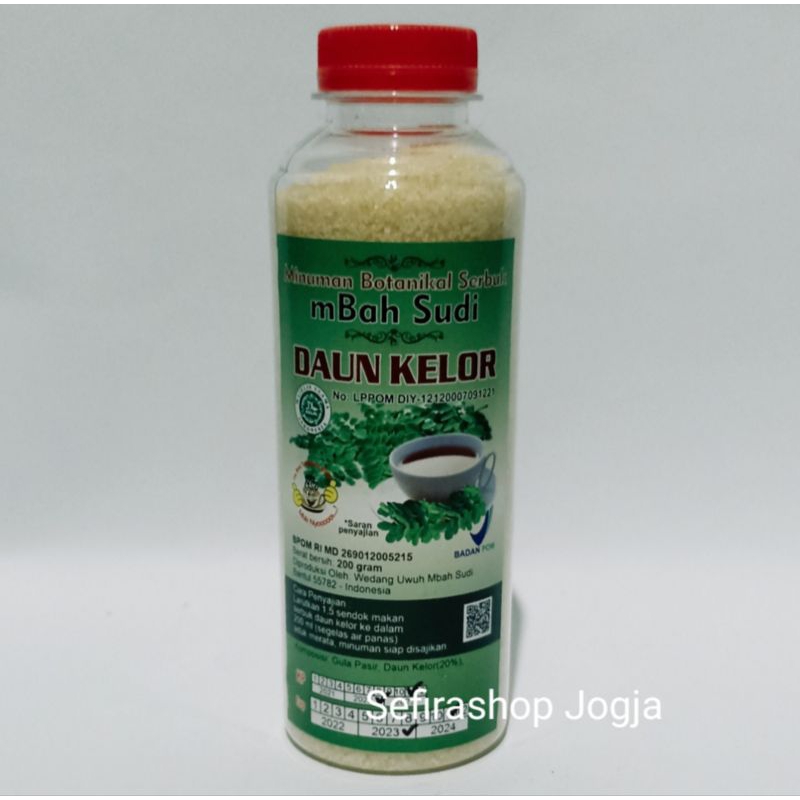 Jual Bubuk Sari Daun Kelor 200 Gram Asli Mbah Sudi Imogiri / Minuman ...