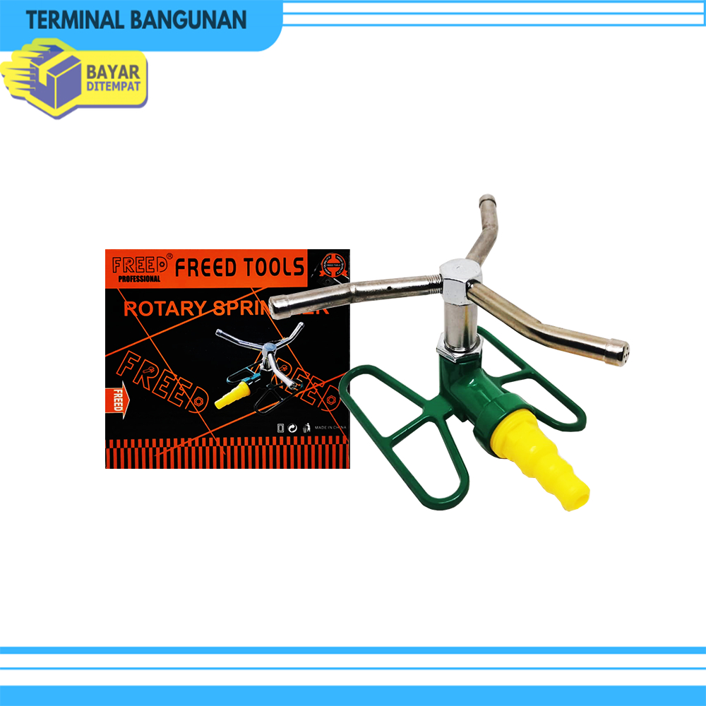 Jual Rotary Sprinkler FREED SK 117s Shower Taman Body Besi | Shopee ...