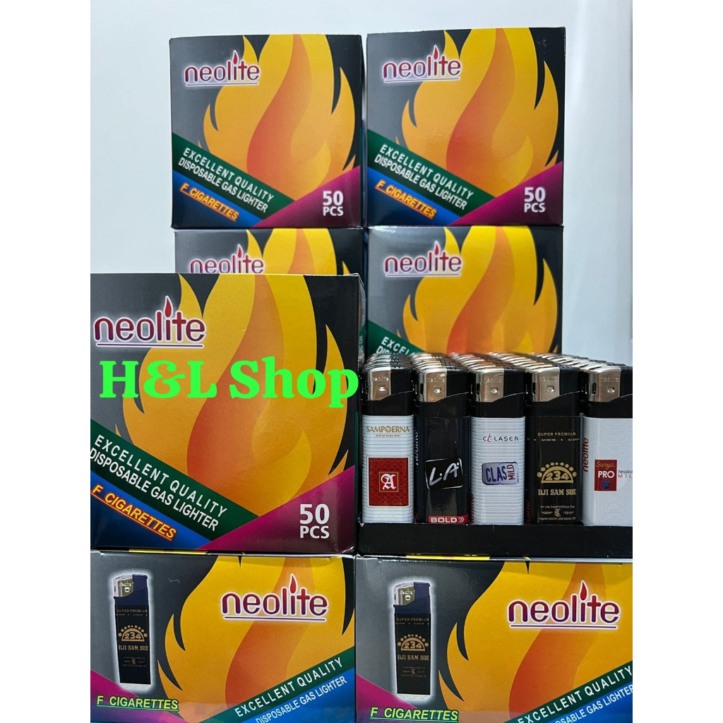 Jual Korek Api Magnit Merk Neolite Motif Rokok | Shopee Indonesia