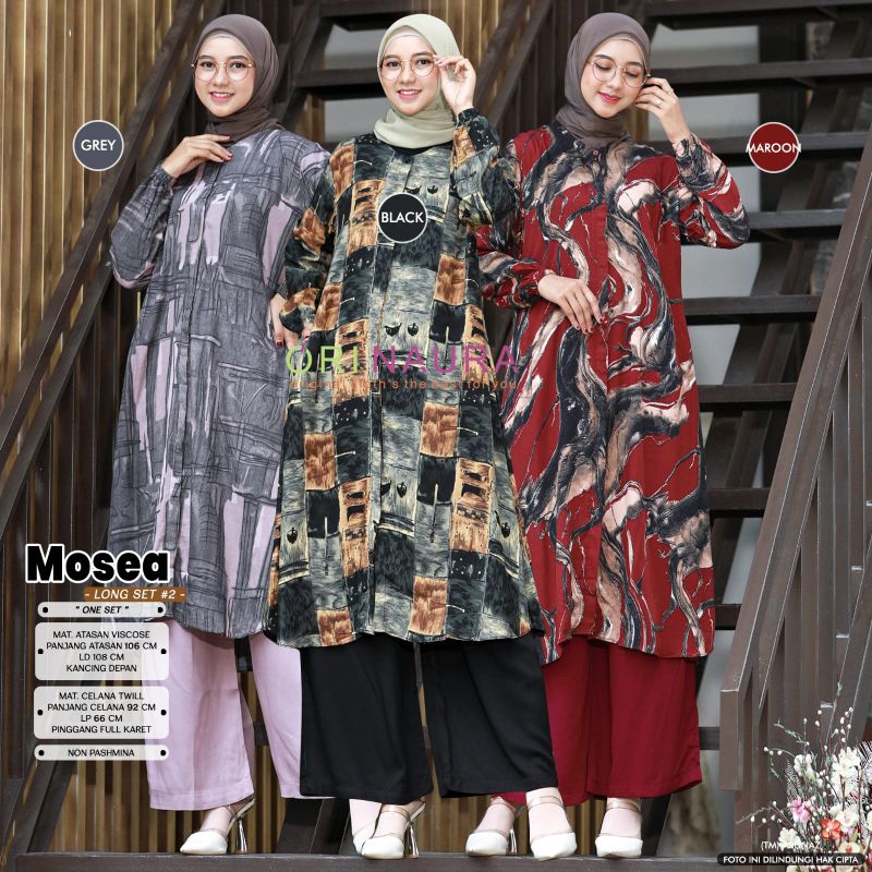 Jual One Set Mosea / Mutia Set / Miona Set / Mei Set By Ori Naura | Shopee Indonesia