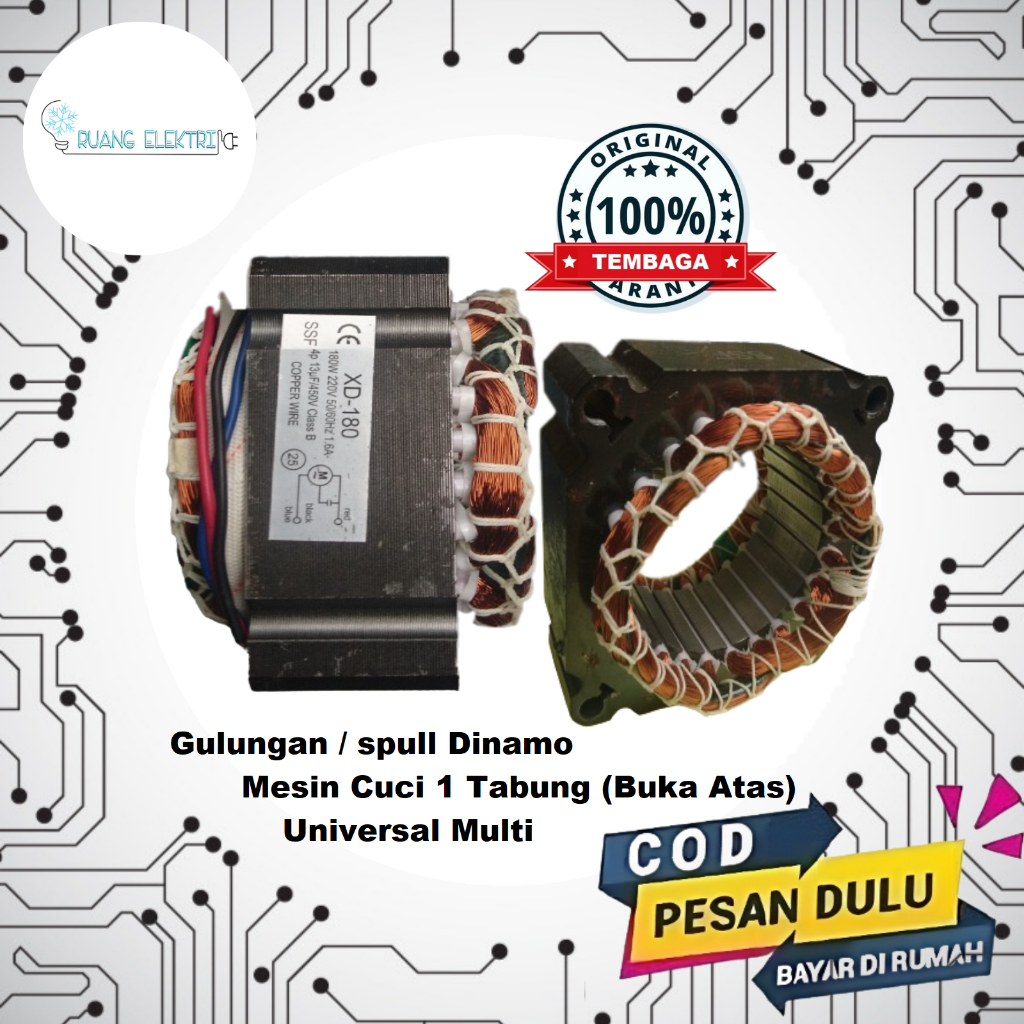 Jual Gulungan / spull Dinamo Mesin Cuci Multi | Shopee Indonesia