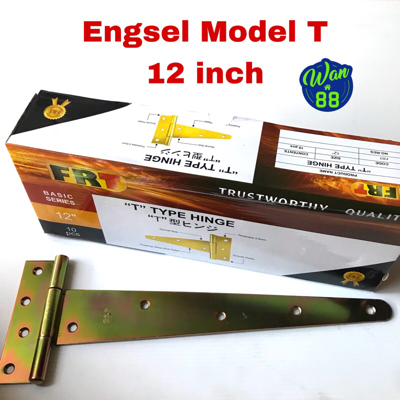 Jual Engsel Gudang Model T 12” FRT Tebal harga per 1 pc | Shopee Indonesia