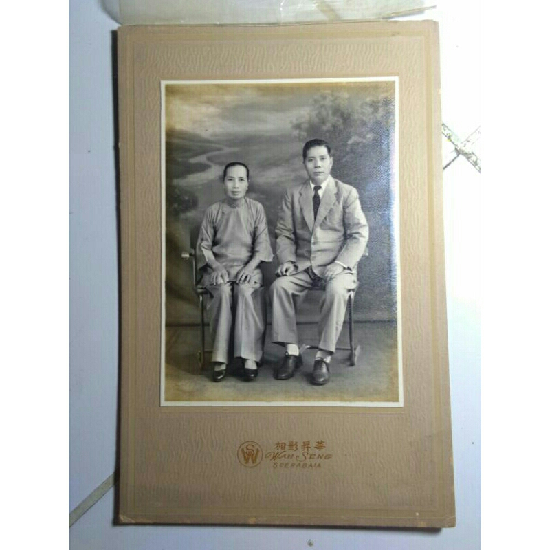 Jual foto jadul peranakan original, oleh studio foto wah seng soerabaia ...