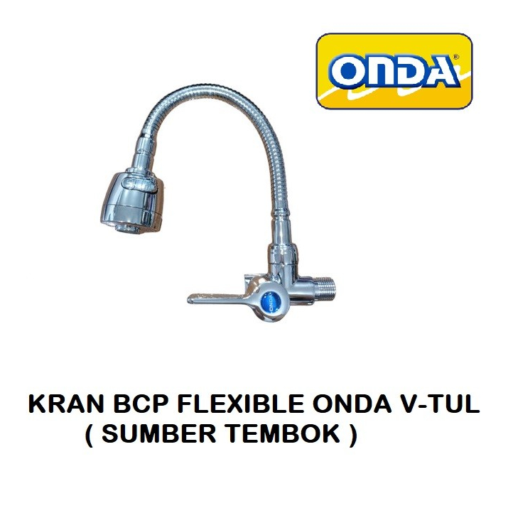Jual Kran Bak Cuci Piring ONDA FLEXIBLE Keran Air BCP V-TUL Sumber ...