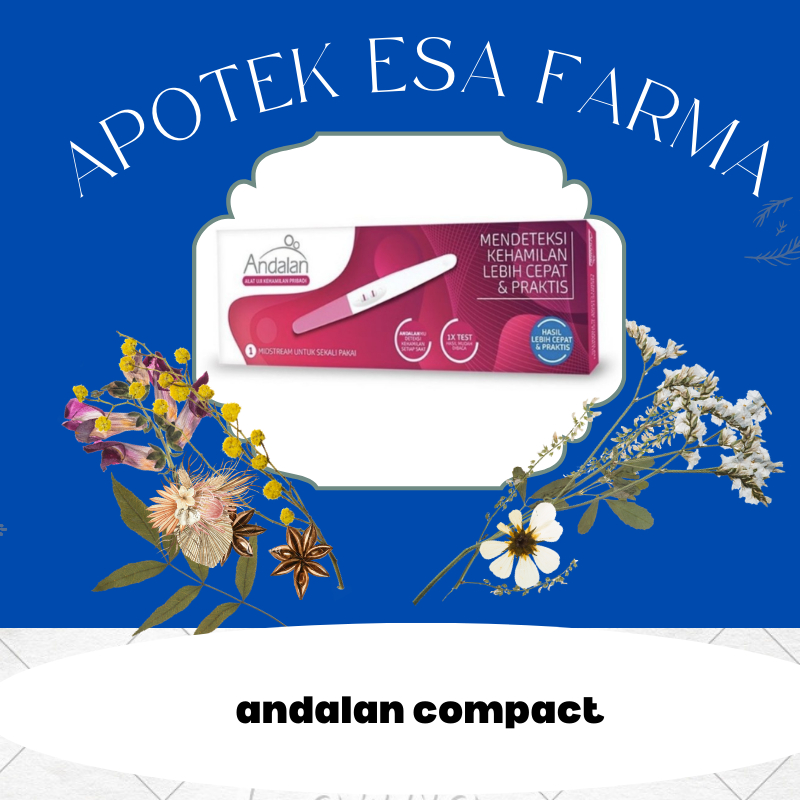 Jual Alat Test Kehamilan - Andalan Midstream - Andalan Compact | Shopee ...