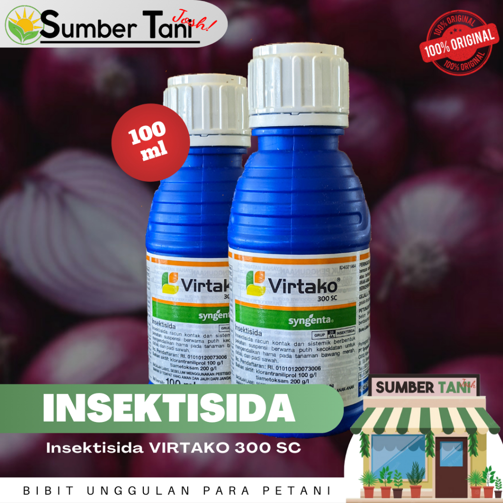 Jual Insektisida Virtako 300sc Syngenta isi 100ml | Shopee Indonesia