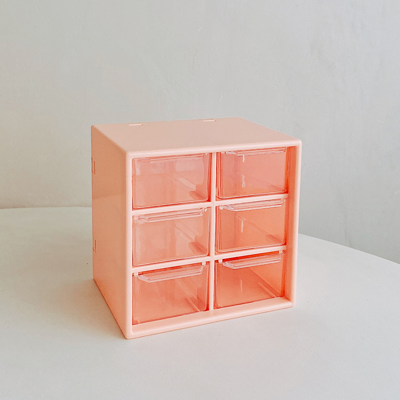 Jual Megam Rak Laci Plastik Acrylic Transparan Organizer Meja Laci Mini ...