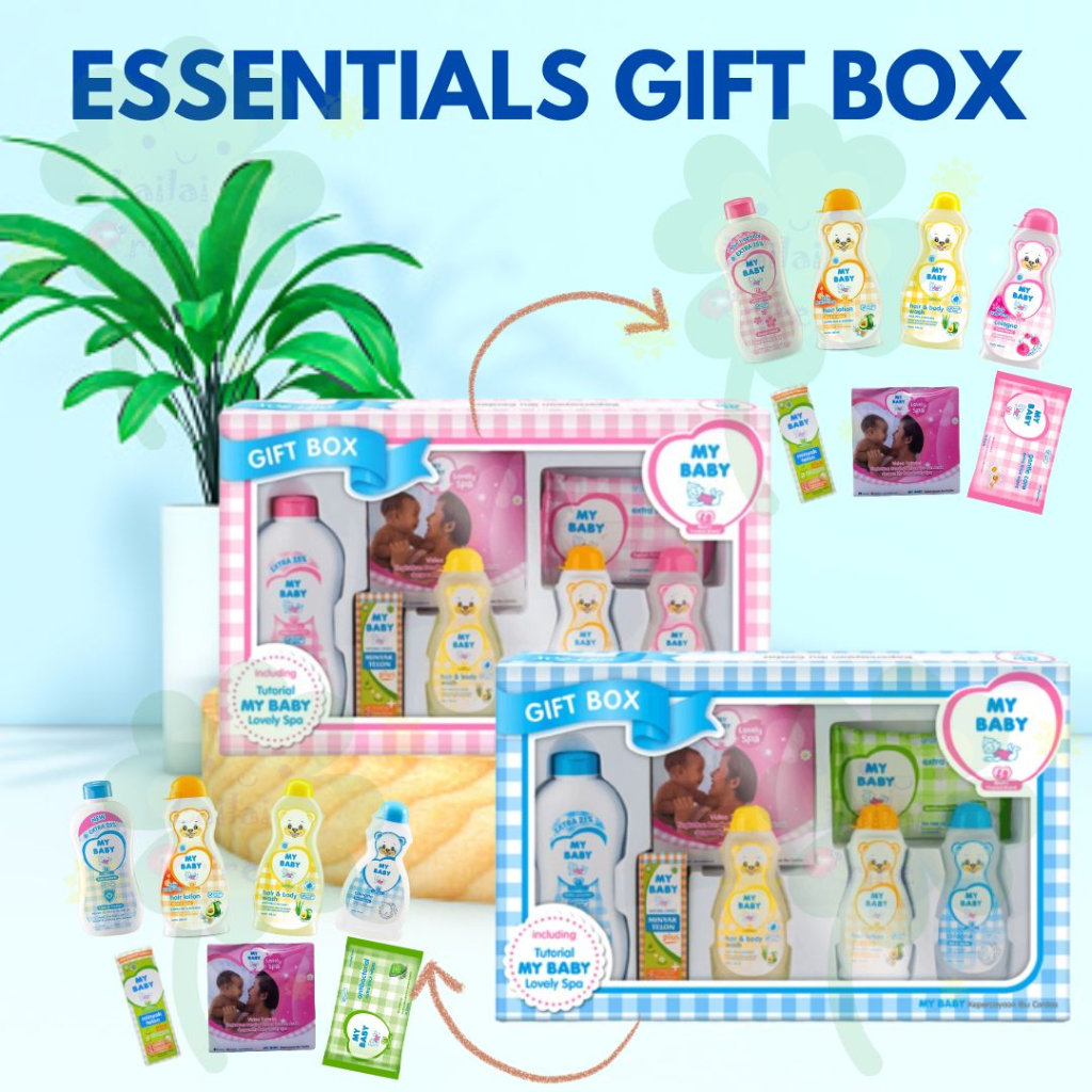 Jual *LAILAIORIRE* My Baby Gift Box Set / Paket Kado Perlengkapan Mandi ...