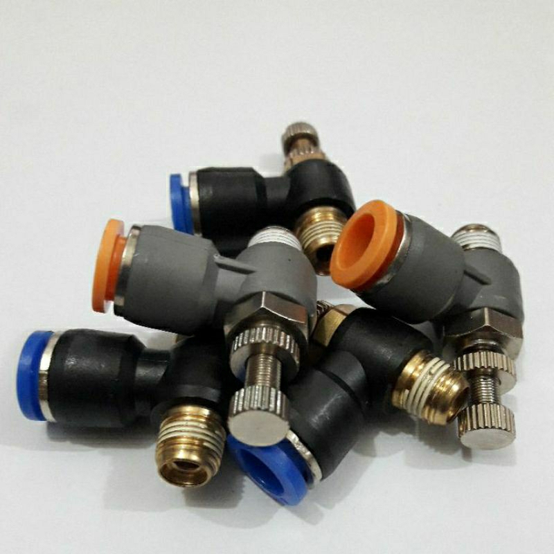 Jual Fitting Speed Control Pneumatic ( 12 mm ) | Shopee Indonesia