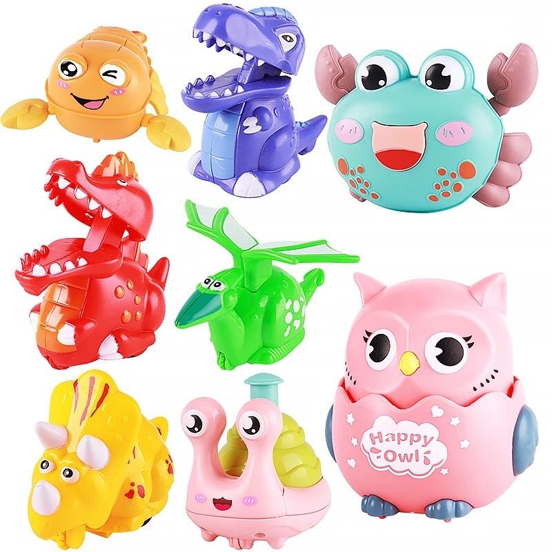 Jual V017 Mainan Bebek Motor/ OWL/DINO/SIPUT/CRAB/ Tekan Pencet Leher ...
