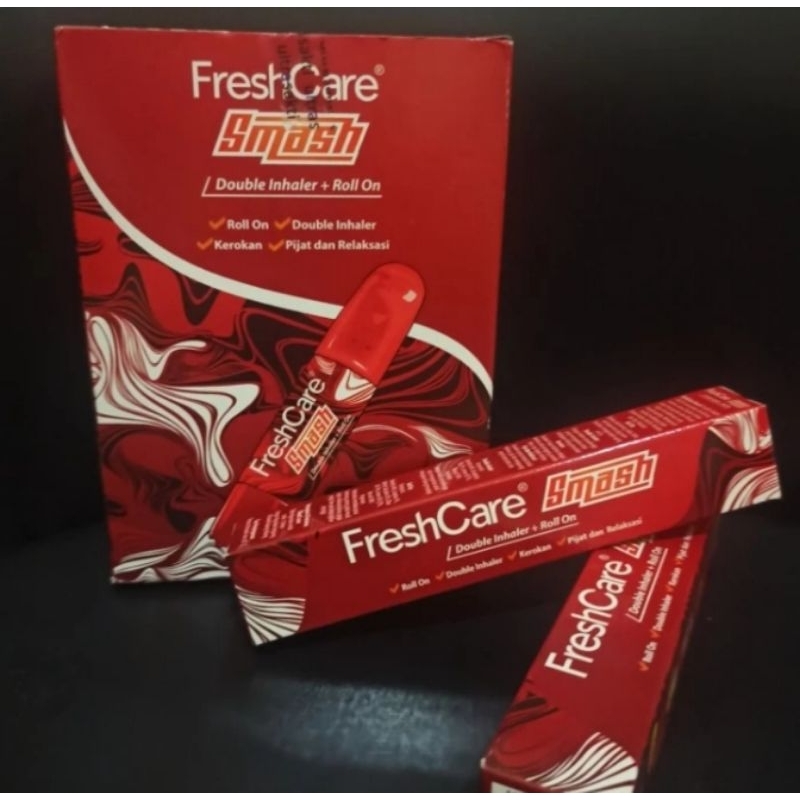 Jual FRESH CARE SMASH DOUBLE INHALER + ROLL ON PIJAT RELAXI MINYAK ...