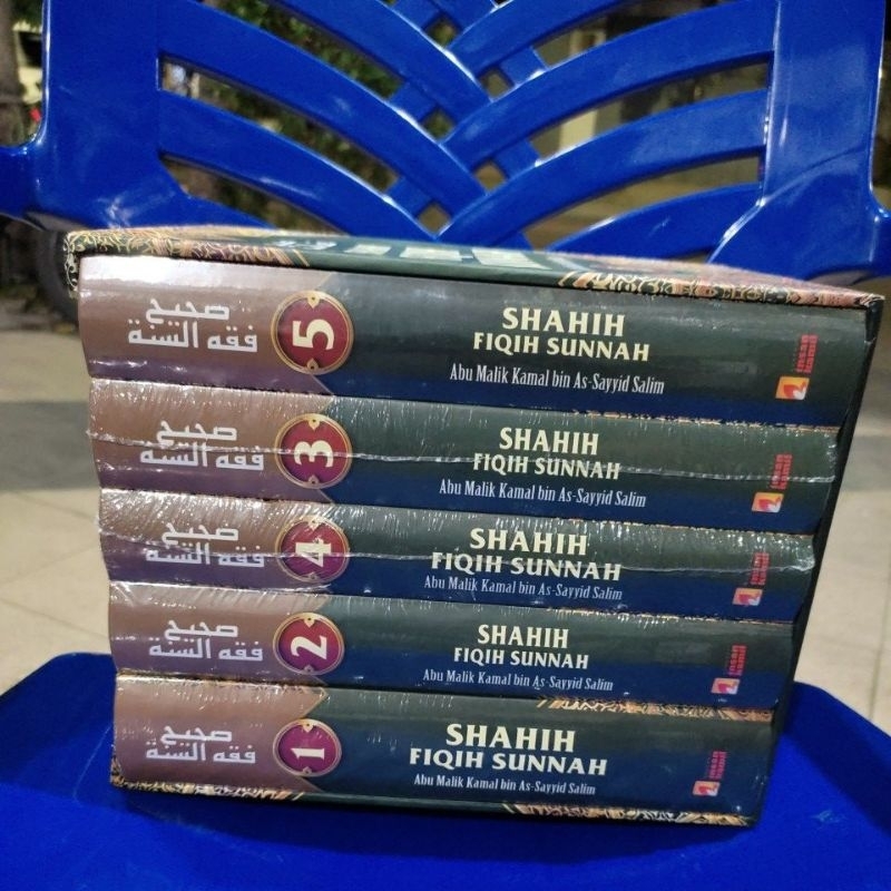 Jual KITAB SHAHIH FIQIH SUNNAH JILID 1-5 HARDCOVER SEGEL (ORIGINAL ...