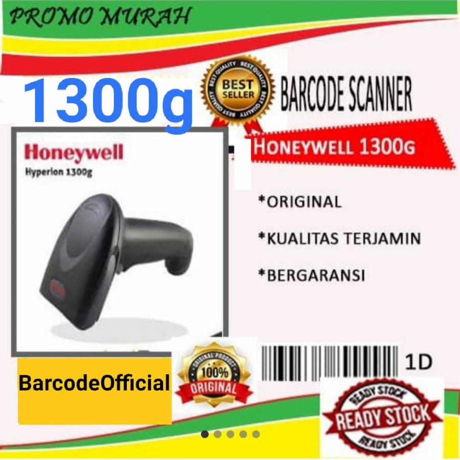 Jual Scanner Barcode Honeywell 1300g, HANDAL | Shopee Indonesia