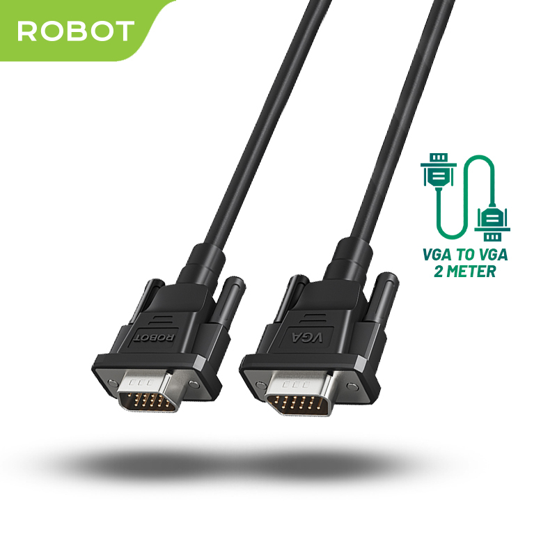 Jual ROBOT Kabel HDMI VGA Male to Female Kabel Proyektor Tipe RVC02 ...