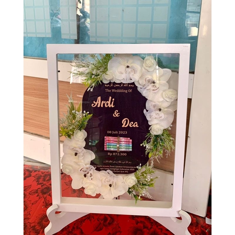 Jual READY 1 HARI Mahar Pernikahan Transparan Anggrek 35*25 cm | Shopee ...