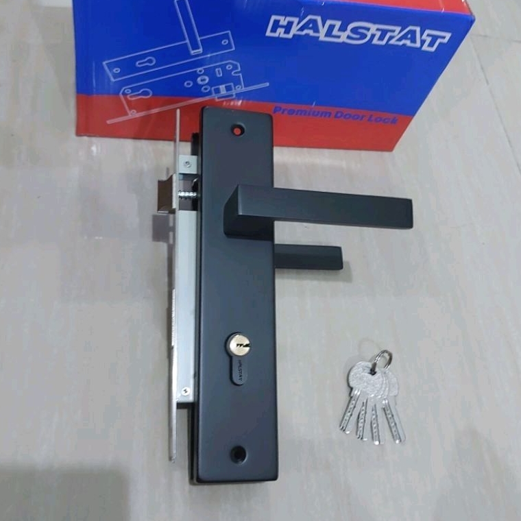 Jual Handle Kunci pintu rumah Set Besar BLACK Hitam Minimalis | Shopee ...