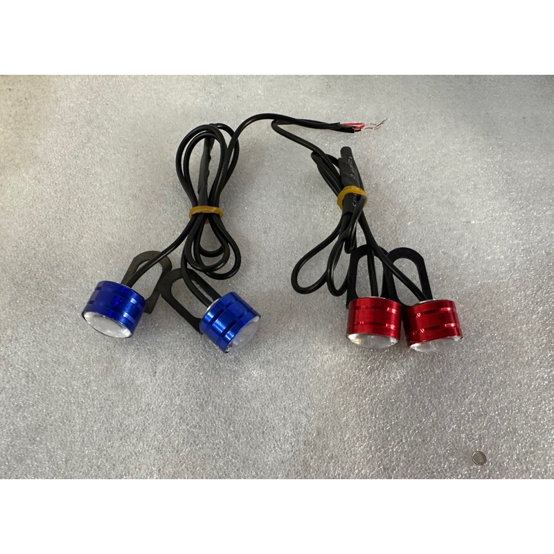 Jual PROMO Lampu Mata Elang Flash 3 Mode Panoramic Plus Breket Spion Sepasang | Shopee Indonesia