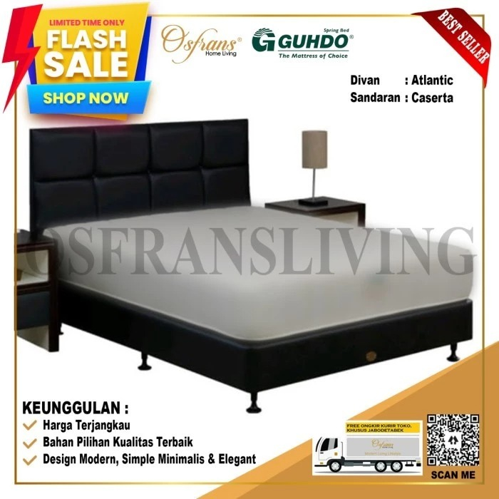 Jual GUHDO SPRINGBED - HANYA DIVAN DAN SANDARAN PROSPINE / ATLANTIC ...