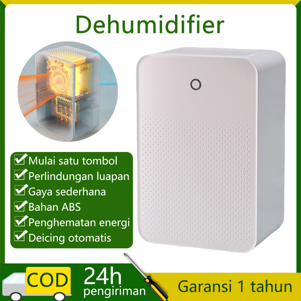Jual Dehumidifier Air Dryer Mini Purifier Dehumidifier portable 24W ...