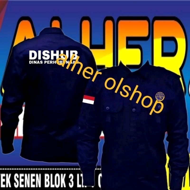 Jual kemeja dishub baju dishub seragam dishub Pdh dishub pdl dishub ...