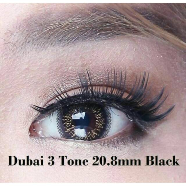 Jual ORIGINAL Dubai 3 Tones Series Soft lens Soflen Soflens Gray Grey ...