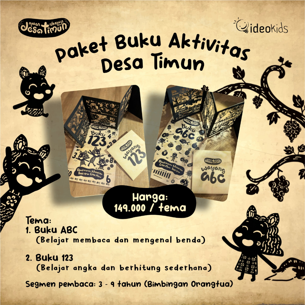 Jual [READY STOCK] Buku Aktivitas Desa Timun | Shopee Indonesia
