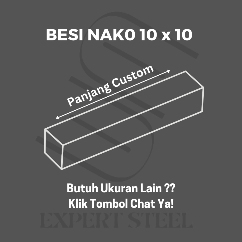 Jual BESI NAKO / AS KOTAK 10 X 10 X 1M | Shopee Indonesia