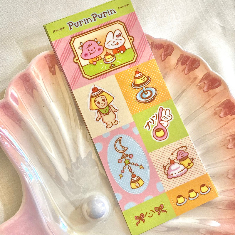Jual purin purin sticker sheet by posiufo | Shopee Indonesia