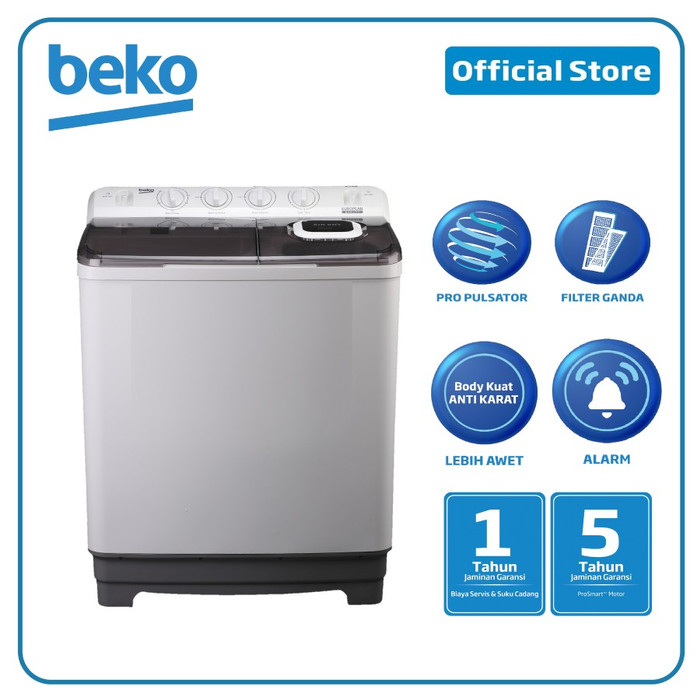 Jual Mesin Cuci Beko WTT90A (2 Tub, 9Kg) | Shopee Indonesia