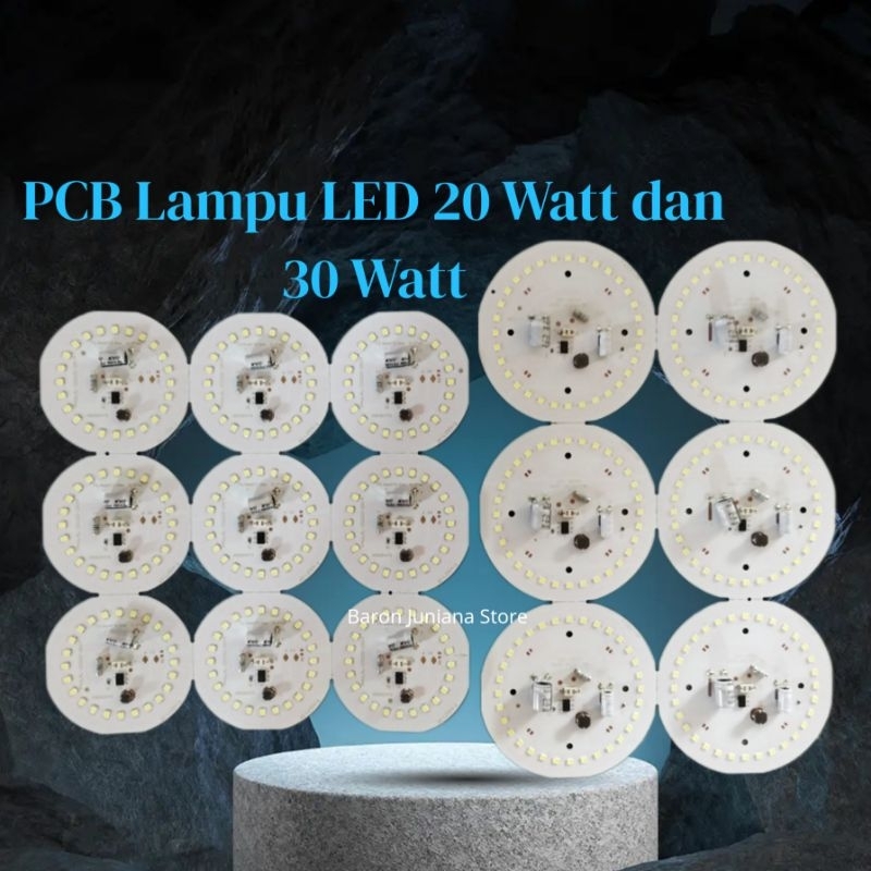 Jual 20 Watt dan 30 Watt. Tanpa Driver, Mata LEd AC 220 V | Shopee ...