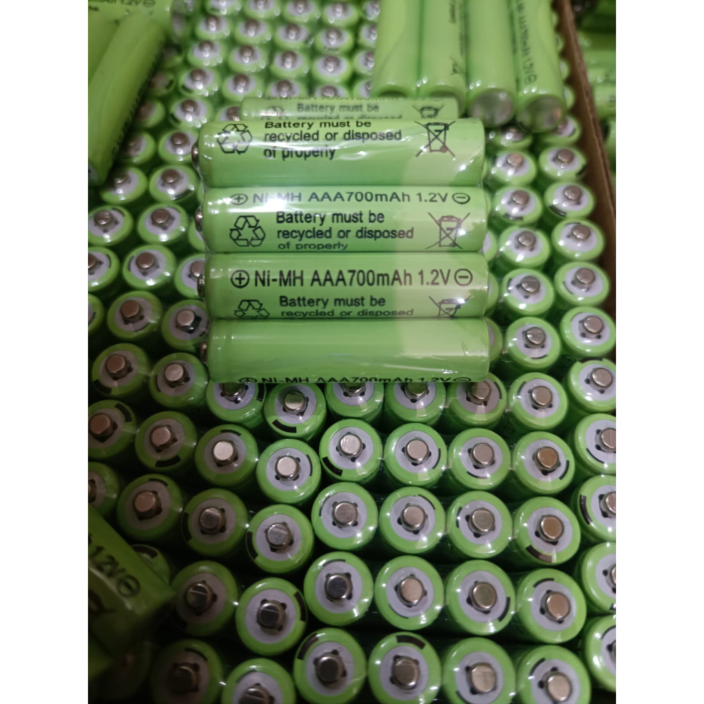 Jual Harga per 4pcs Baterai AAA Rechargeable Battery AAA Rechargeable ...