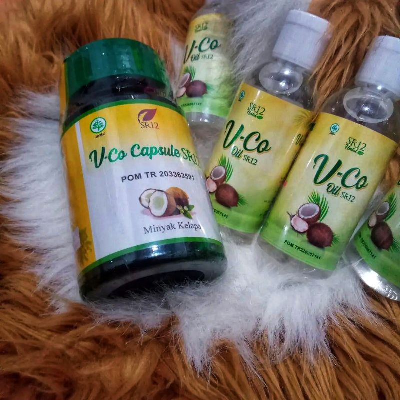 Jual VCO SR12 Capsule & Oil (Virgin Coconut Oil) | Shopee Indonesia