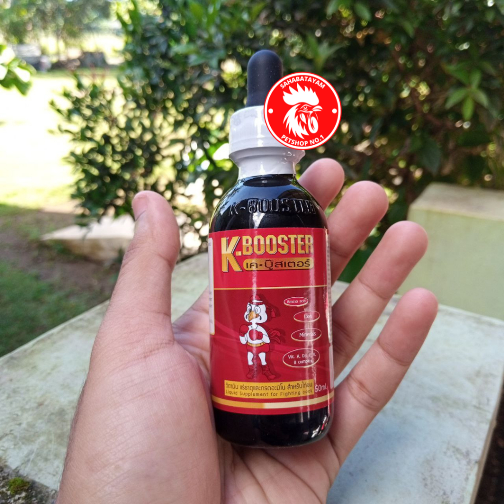 Jual K Booster Obat Ayam Pucat Original Vitamin Suplemen Ayam Pucat ...