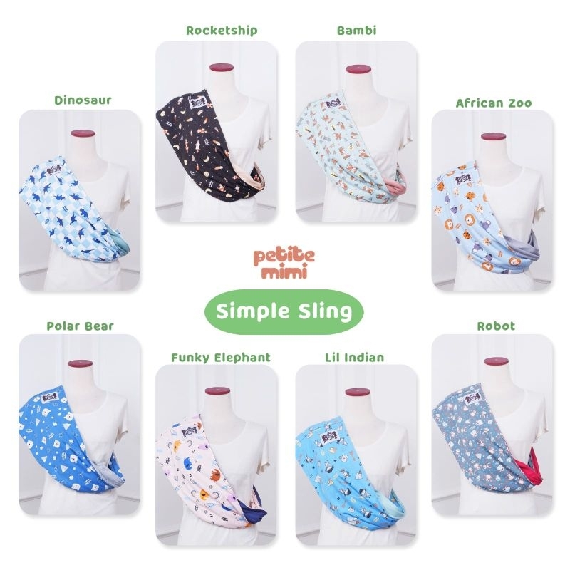 Jual Geos Petite Mimi (gendongan simple) | Shopee Indonesia