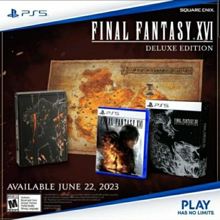 Jual PS5 Final Fantasy XVI Deluxe Edition | Shopee Indonesia
