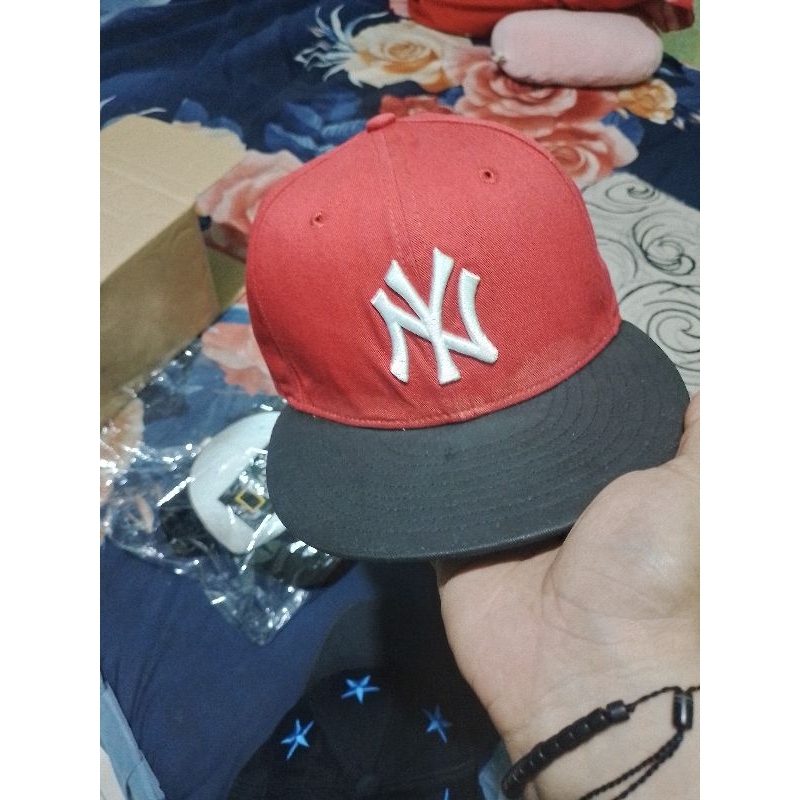 Jual topi NY New era original second | Shopee Indonesia