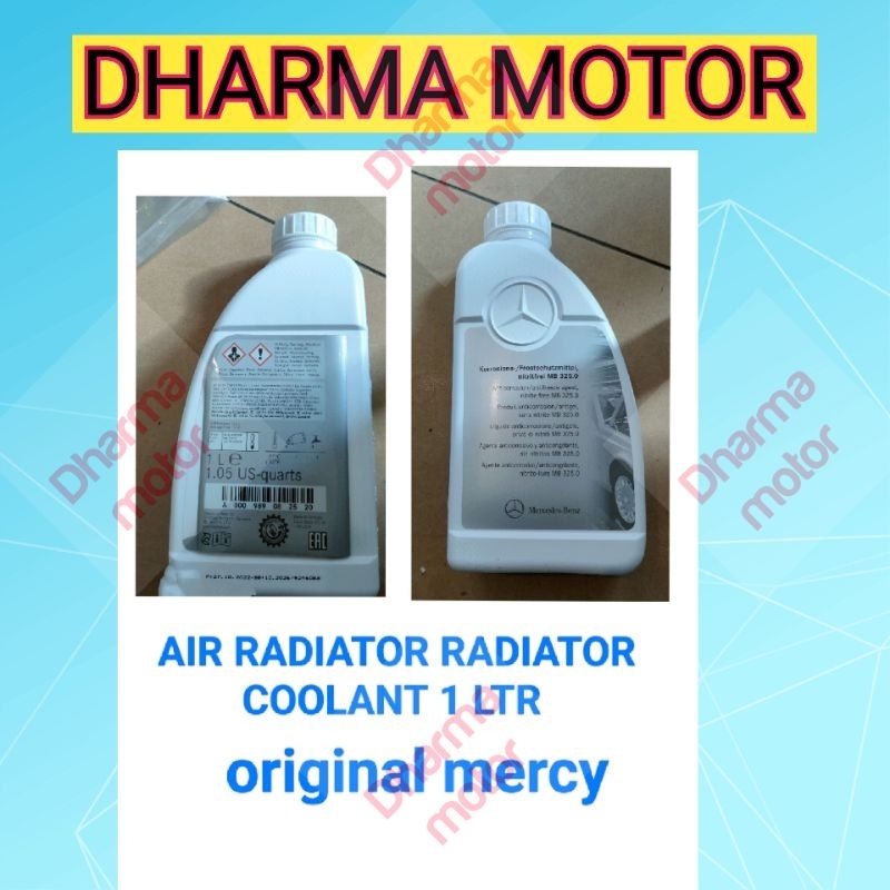 Jual AIR RADIATOR MERCY ASLI BINTANG ISI 1 LITER OBAT PENDINGIN ...