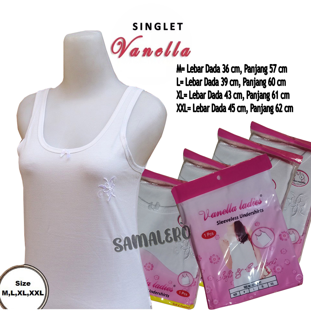 Jual PROMO - 3 Pcs Tanktop Wanita Dewasa / Singlet Baju Wanita ...