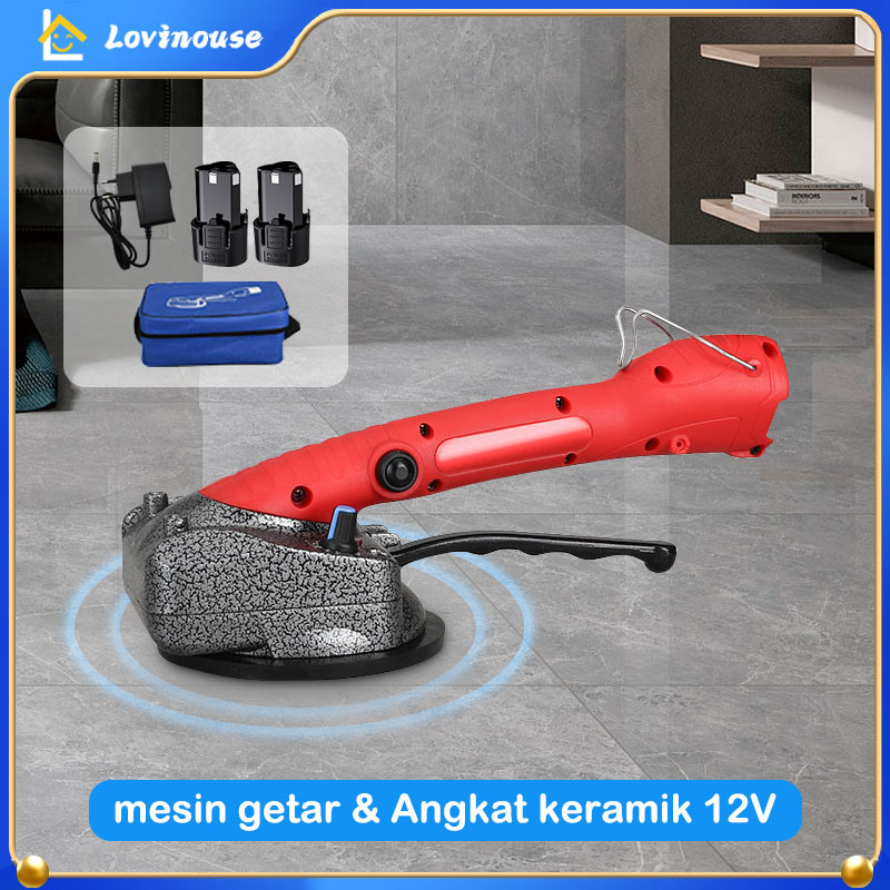 Jual mesin kop keramik getar hisap otomatis cordless baterai 12 V ...