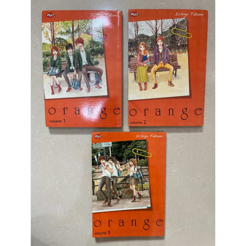 Jual Komik seri ORANGE vol 1 2 3 by Ichigo Takano | Shopee Indonesia